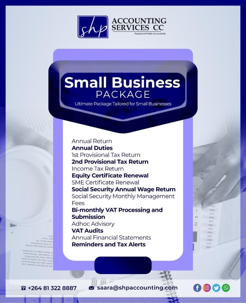 Package Pricing – SHP Accounting